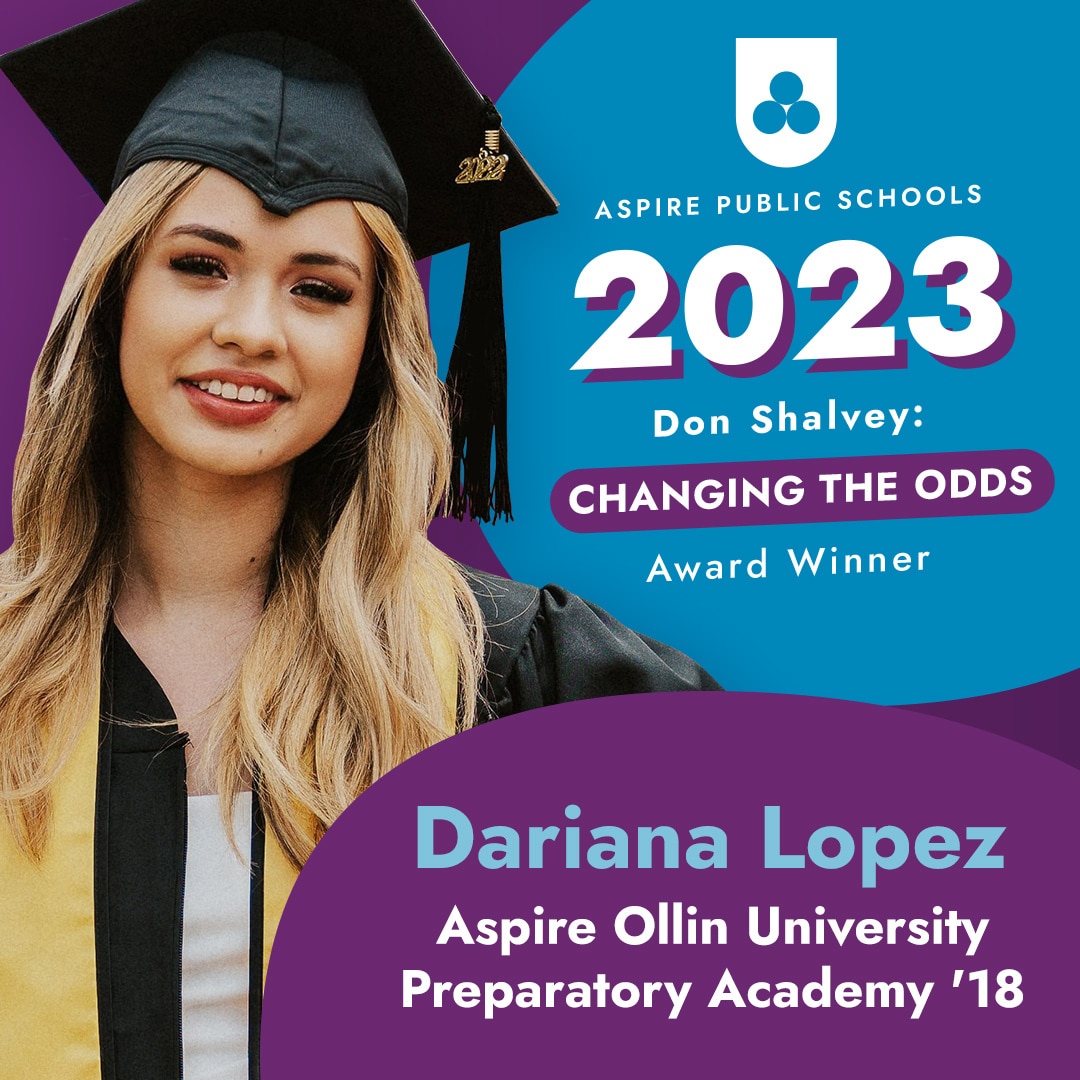 Introducing Aspire’s 2023 Don Shalvey Award Winners! – Aspire Public Schools